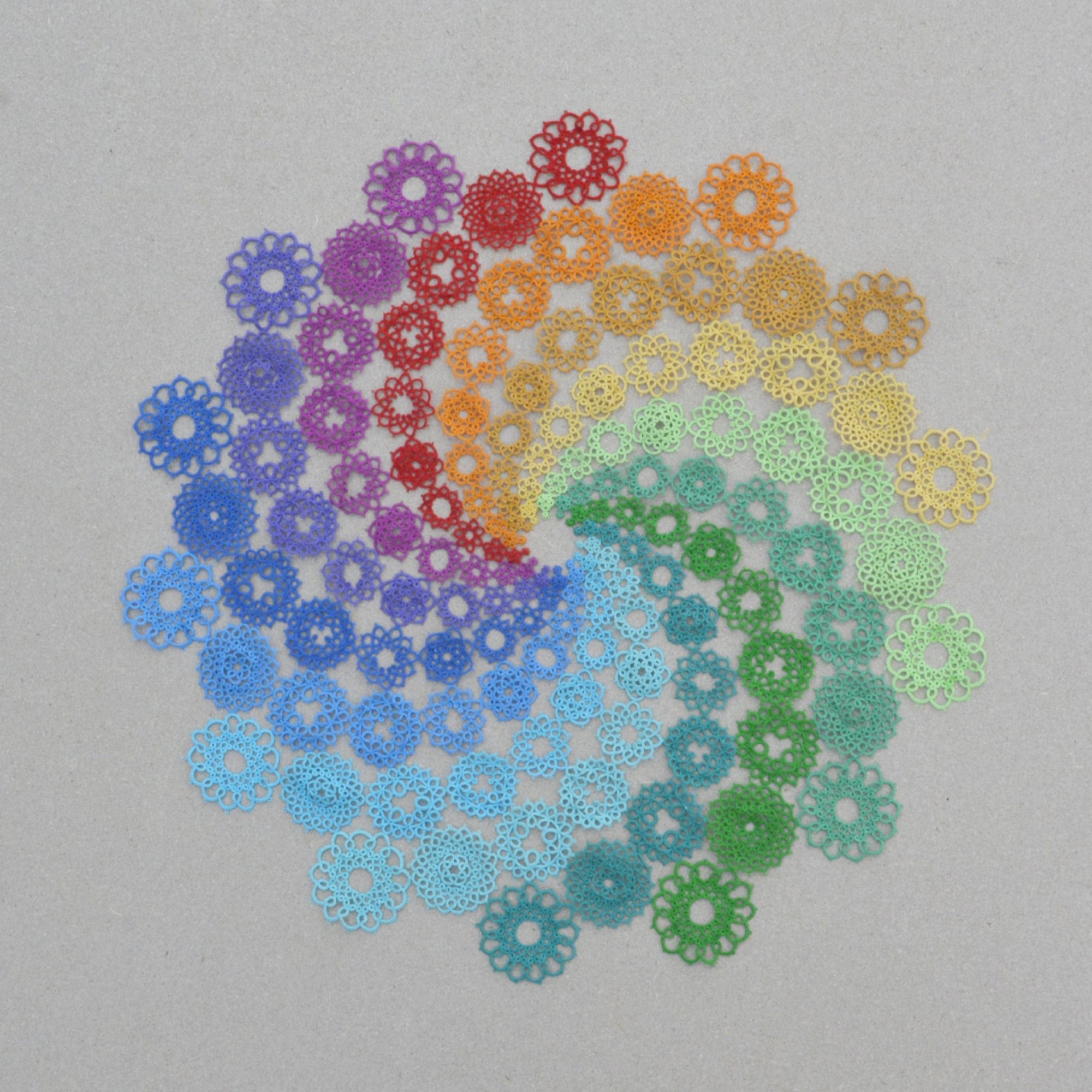 Engineered Tatting Designs by Mike Lyon, T607 - Handy Hands